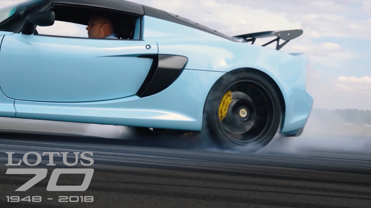 Marking Our Territory. Celebrating Lotus 70 years on our Test Track