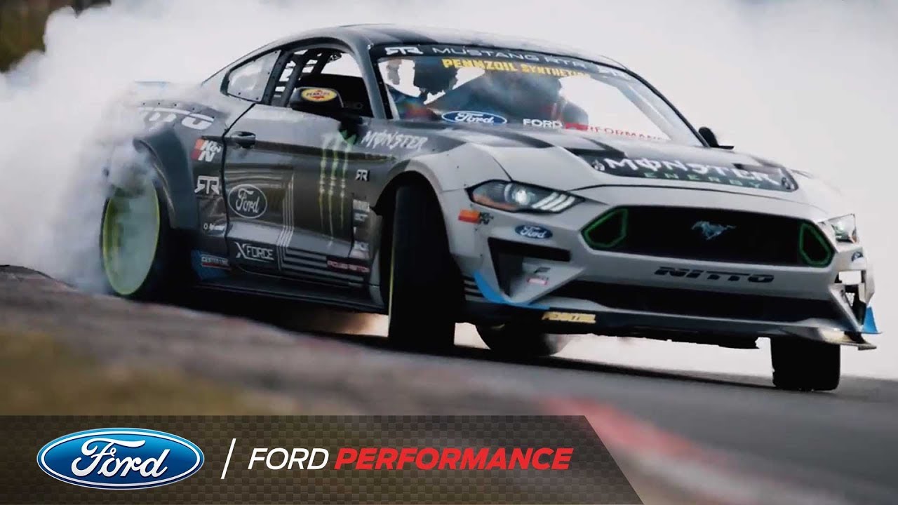 Ford Mustang Drifts the Nurburgring with Vaughn Gittin Jr