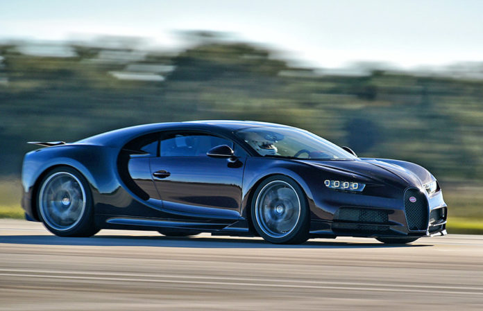 NASA Astronaut Jon McBride Tests the Bugatti Chiron at Kennedy Space Center