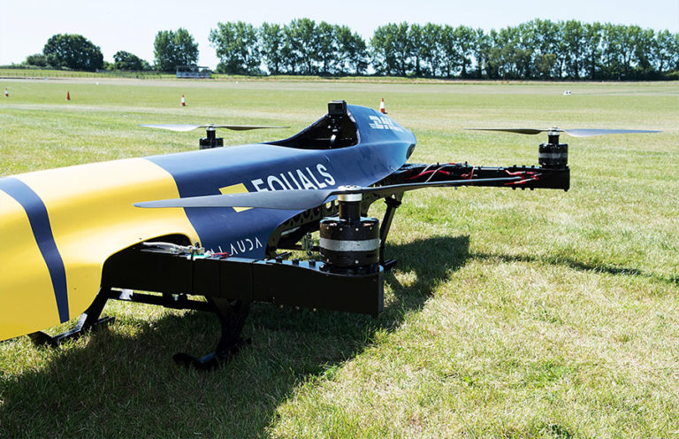 World’s First Full-Size Quadcopter Race Held at Goodwood Festival of Speed
