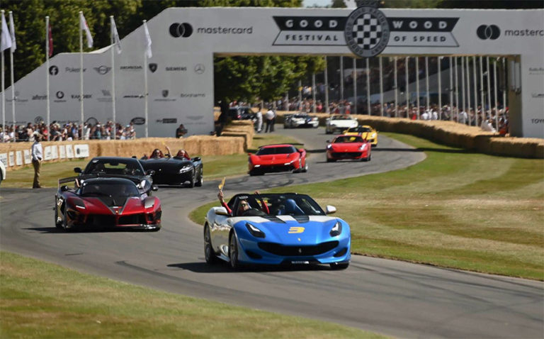 Ferrari at the Goodwood Festival of Speed 2019