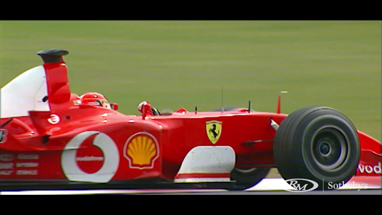 Abu Dhabi 2019: Michael Schumacher’s F1 Championship-Winning Ferrari F2002