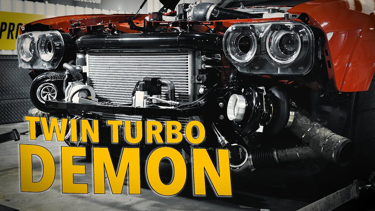 Twin Turbo Demon Chassis Dyno Testing
