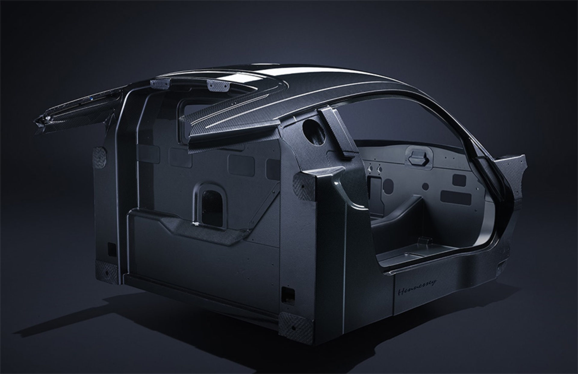 Hennessey Venom F5 Carbon Fiber Chassis Designed for 310+ MPH Top Speed