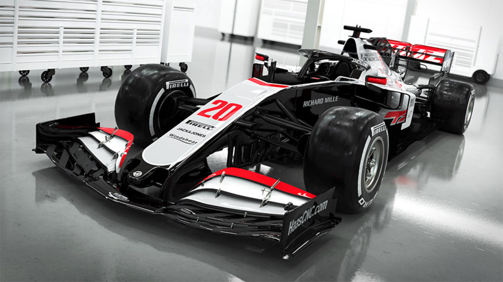 Haas F1 Team First to Showcase 2020 Design