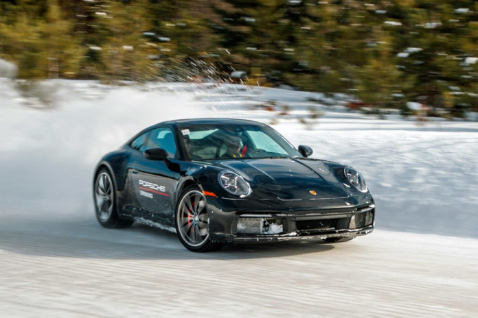 Frozen Fun - Porsches on Ice