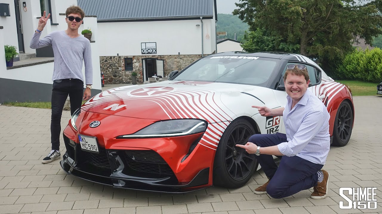 My Friend's 560hp Project TOYOTA SUPRA on the Nurburgring! - Shmee150