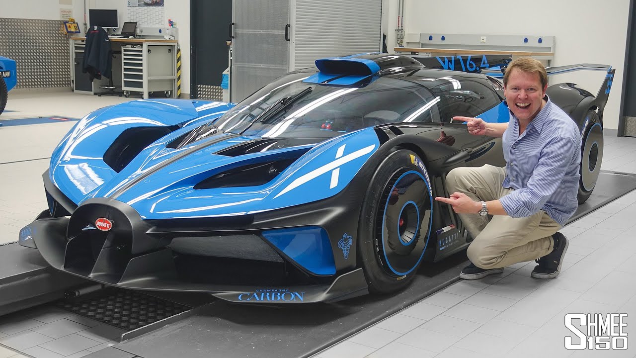 Check Out the New Bugatti Bolide! Exclusive First Look - Shmee150