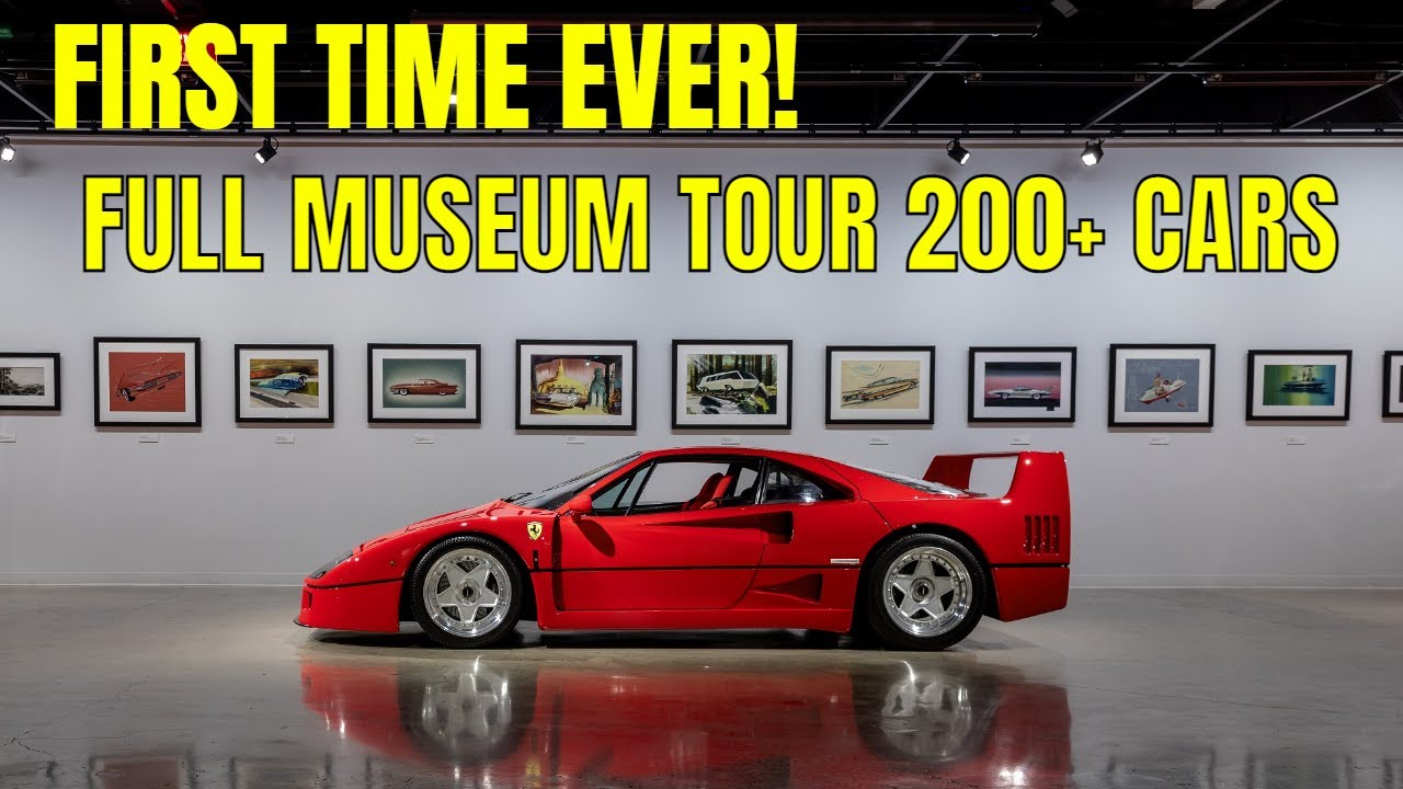 FirstTime Ever! Full Petersen Collection Tour - Over 200 Cars