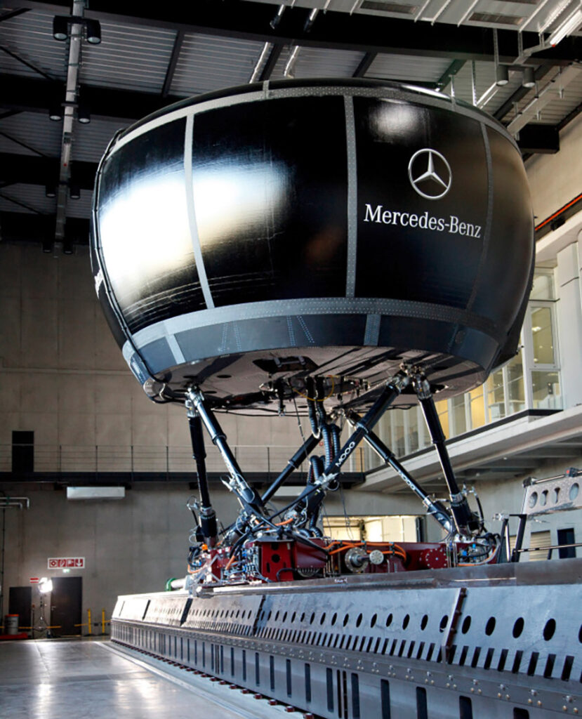 The Mercedes-Benz Driving Simulator: Virtual Journey into the Future