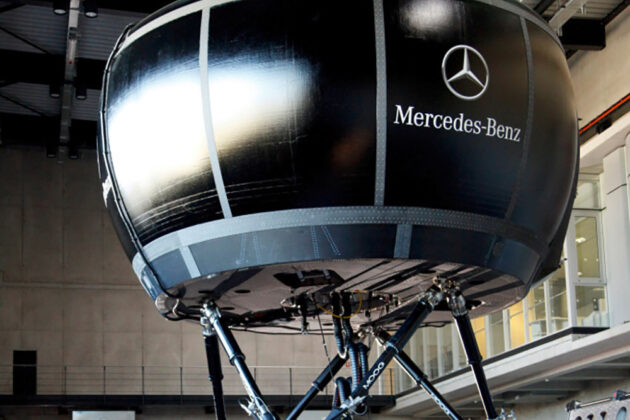 The Mercedes-Benz Driving Simulator: Virtual Journey into the Future