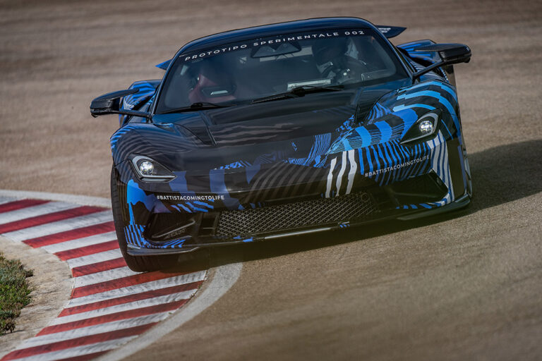 Pininfarina Battista Completes High-Speed Handling Tests at Nardò ...