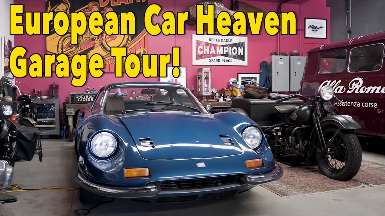 Classic Euro Car Heaven | Hollywood Producer Peter Lenkov Garage Tour