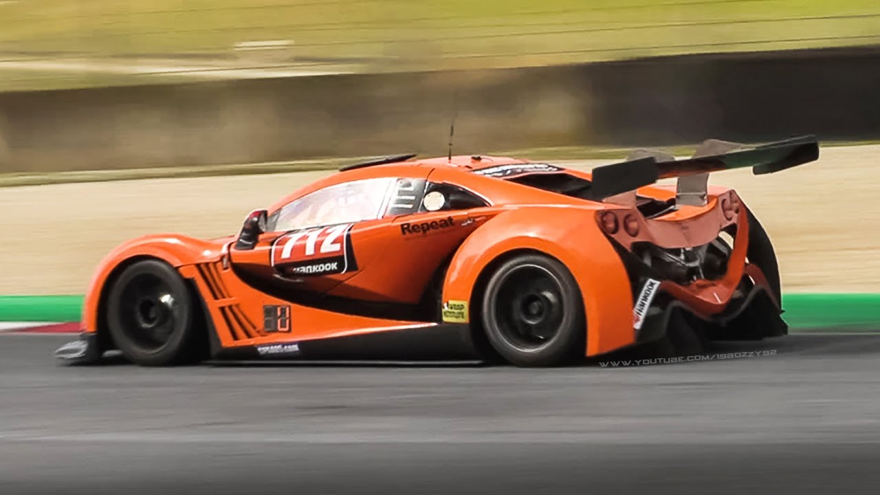 Vortex 1.0 GTX Car in Action at Mugello Circuit