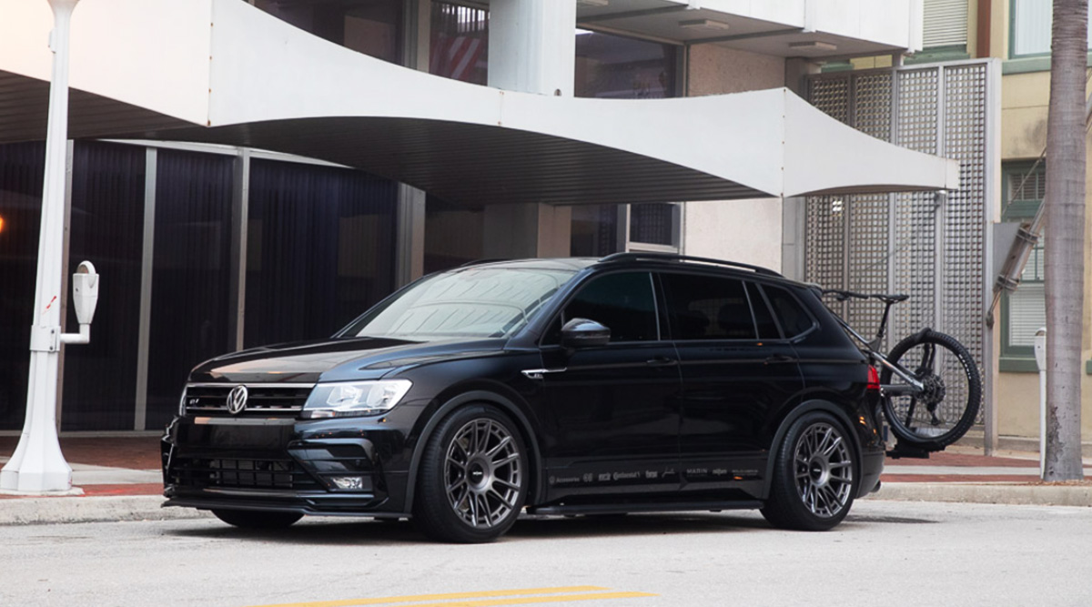 The Volkswagen Tiguan SE R-Line Black RiNo Concept
