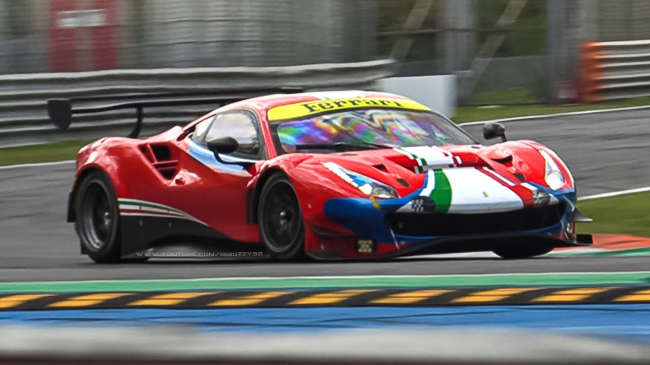 Ferrari 488 GT Modificata: Accelerations, Sound & Turbo Flutter Noise