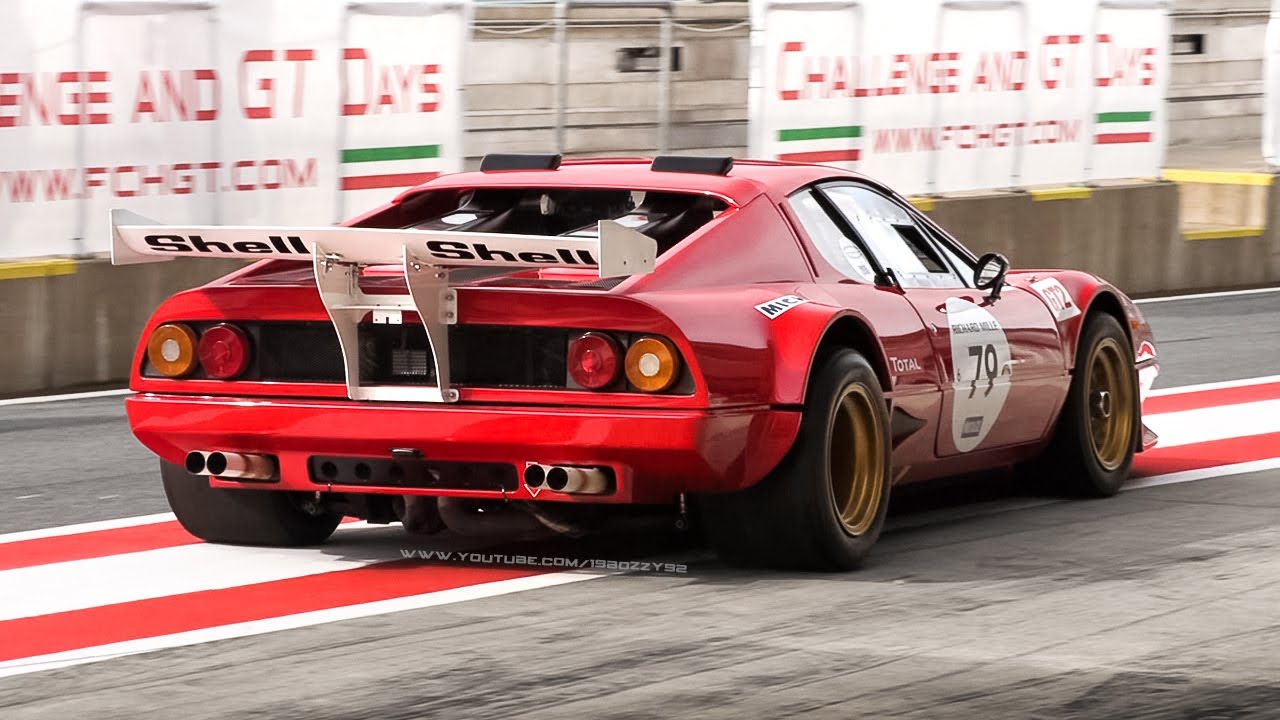 1980 Ferrari 512 BB 'Competizione': Flat-12 Engine Sound + OnBoard at ...