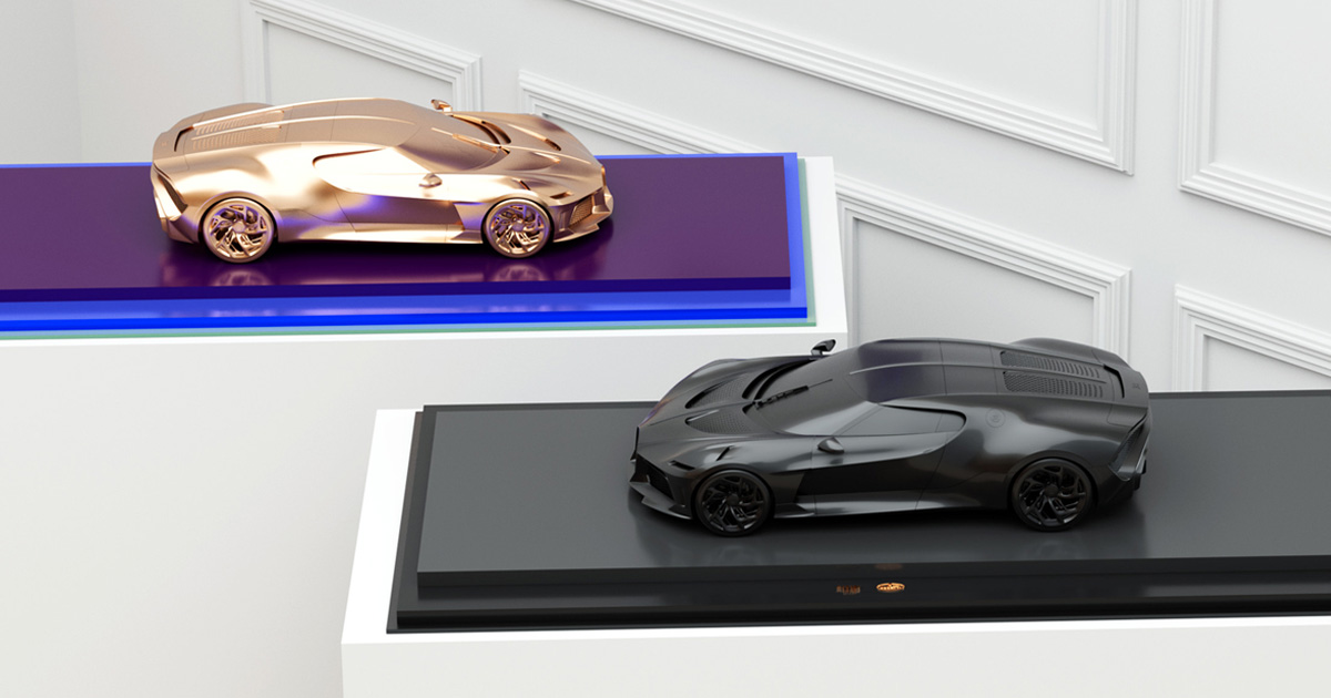 Bugatti Asprey “La Voiture Noire” Sculpture and NFT Auctioned