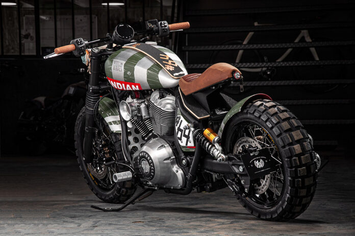 Custom Indian Chief ‘GRIND Machine’ Revealed at Wheels and Waves Artride