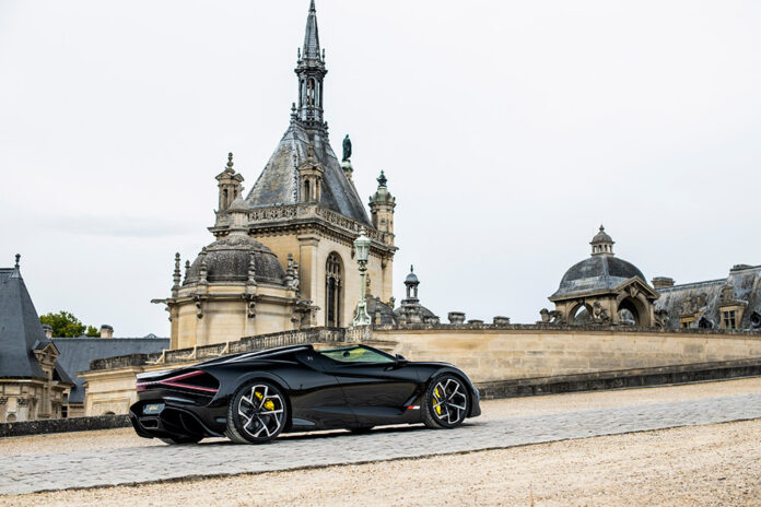 Bugatti W16 Mistral Makes European Debut at Chantilly Arts & Elegance ...