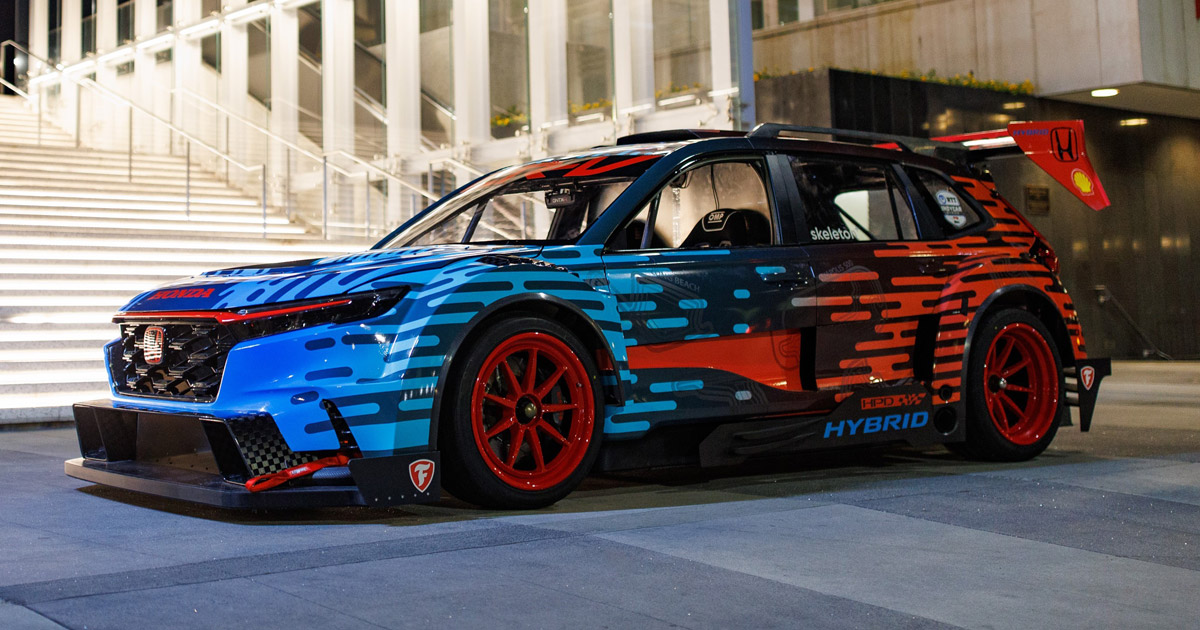 Honda Performance Development Unveils CR-V Hybrid Racer: “An INDYCAR ...