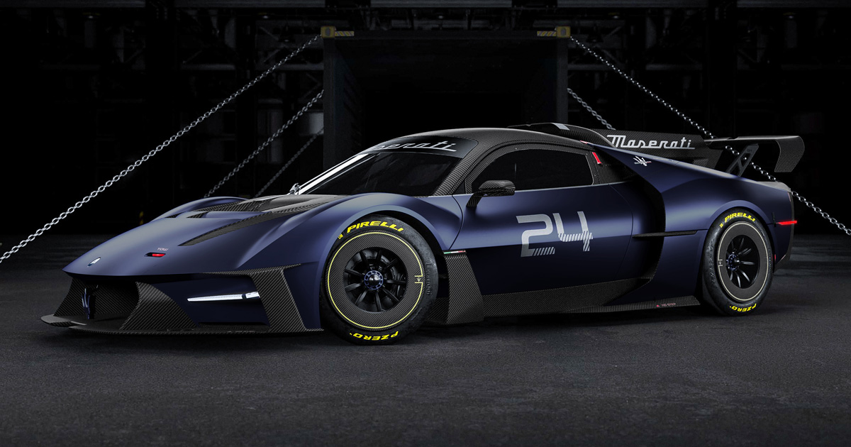 Maserati MCXtrema: the Trident's New Racing Beast, Unveiled at Monterey ...