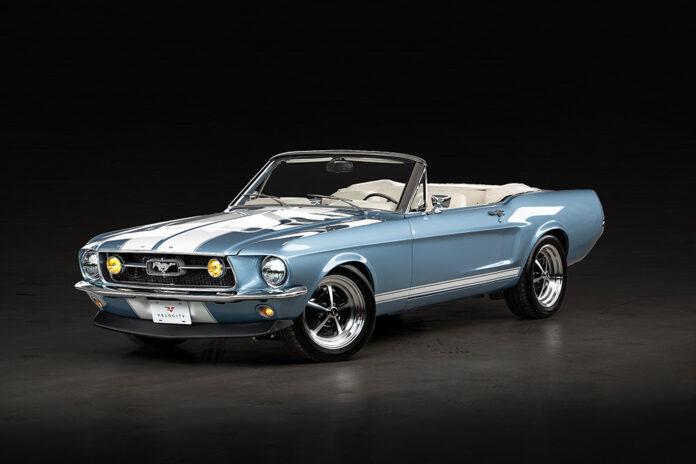Velocity Unveils New Modernized 1967-68 Convertible Mustang Line