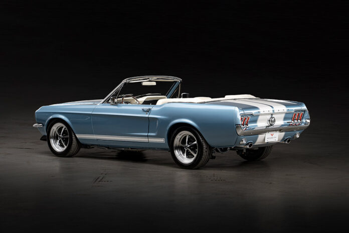 Velocity Unveils New Modernized 1967-68 Convertible Mustang Line