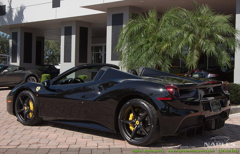 Black Ferrari Spider