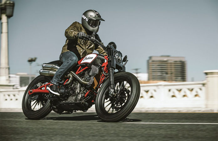 Indian Motorcycle Custom Scout FTR1200: Homage to Flat Track Wrecking Crew