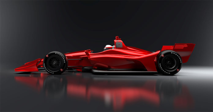 Images of New Indycar Car Unveiled